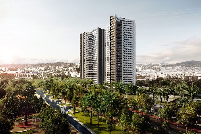 Sky Tower Malaga - apartments from 276.000